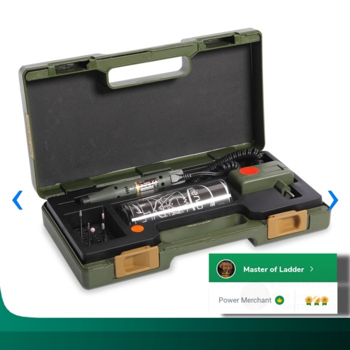 Jual Proxxon Set Alat Ukir kaca/Logam/Plastik Engraving kit 28635 ...