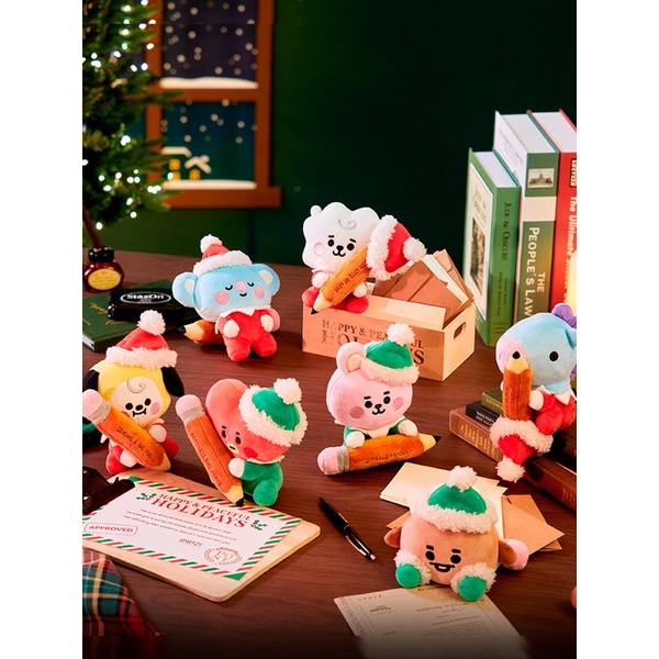 Jual BT21 Baby 2022 Holiday Mini Doll Official - BTS ( KOYA RJ SHOOKY ...