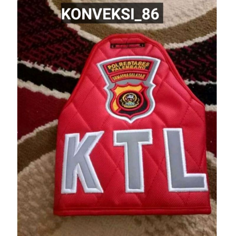 Jual ban lengan KTL|ban lengan polri|(custom warna dasar,logo dan tulisan sesuai request desain ...