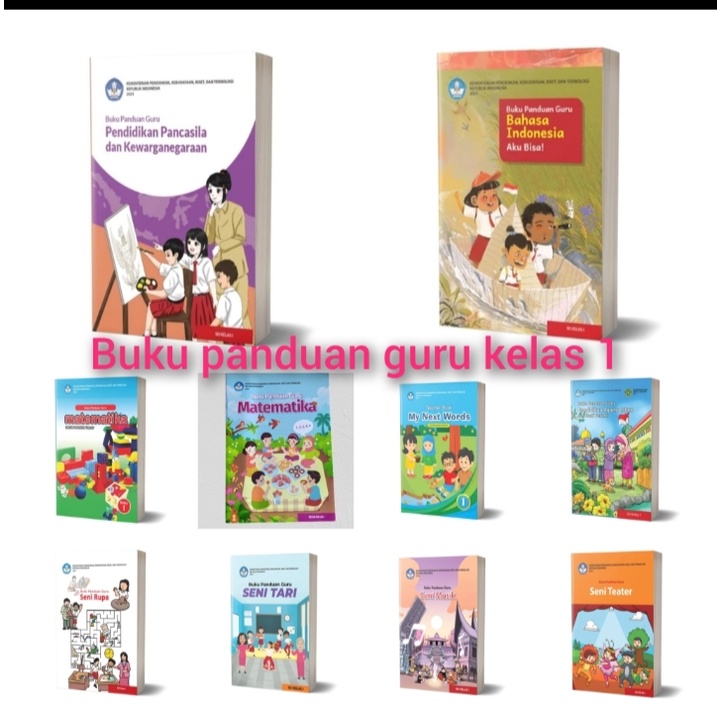 Jual ORI harga satuan buku panduan guru kurikulum merdeka untuk SD/mi kelas 1 edisi terbaru ...