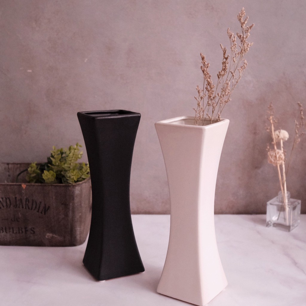 Jual Vas Hanae - Pot bunga vase Impor dekorasi Pajangan Meja & Rumah ...