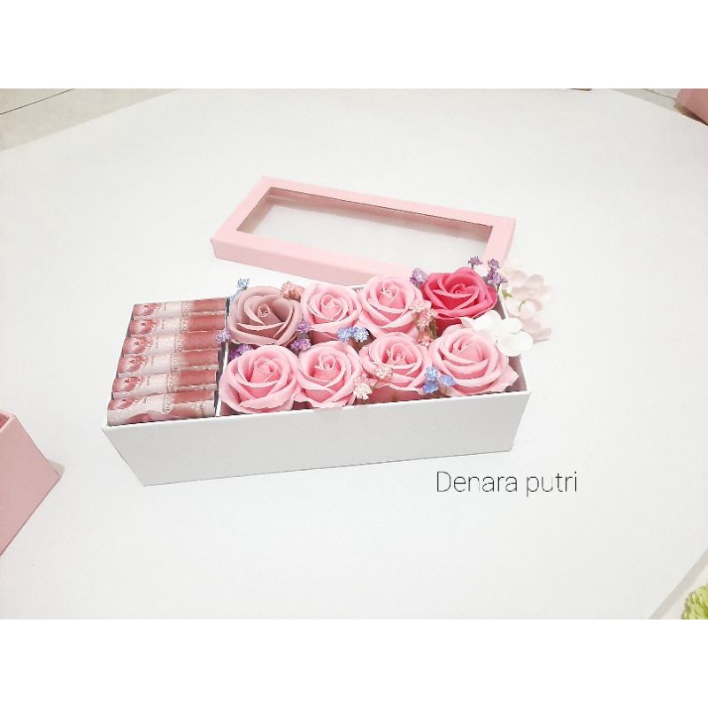 Jual Money bloom box,money box ,buket uang ,bouquet ultah,bouquet wisuda,bouquet anniversary ...