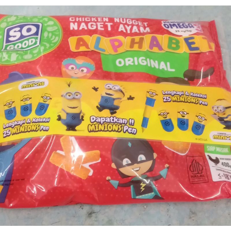 Jual so good nugget alphabet | Shopee Indonesia