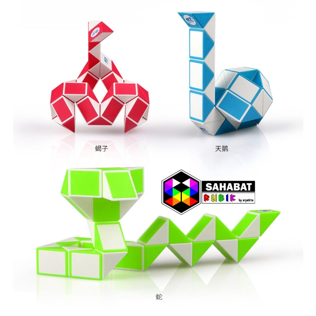 Jual Qiyi Rubik Snake 36 / Magic Snake 36 Segments | Shopee Indonesia