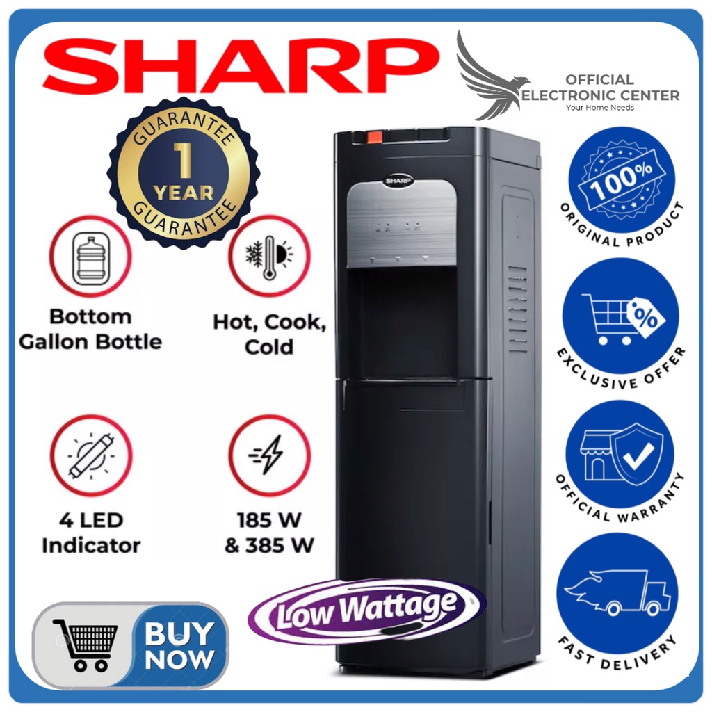 Jual DISPENSER GALON BAWAH SHARP SWD72EHL SWD-72EHL MULTI LED INDICATOR ...