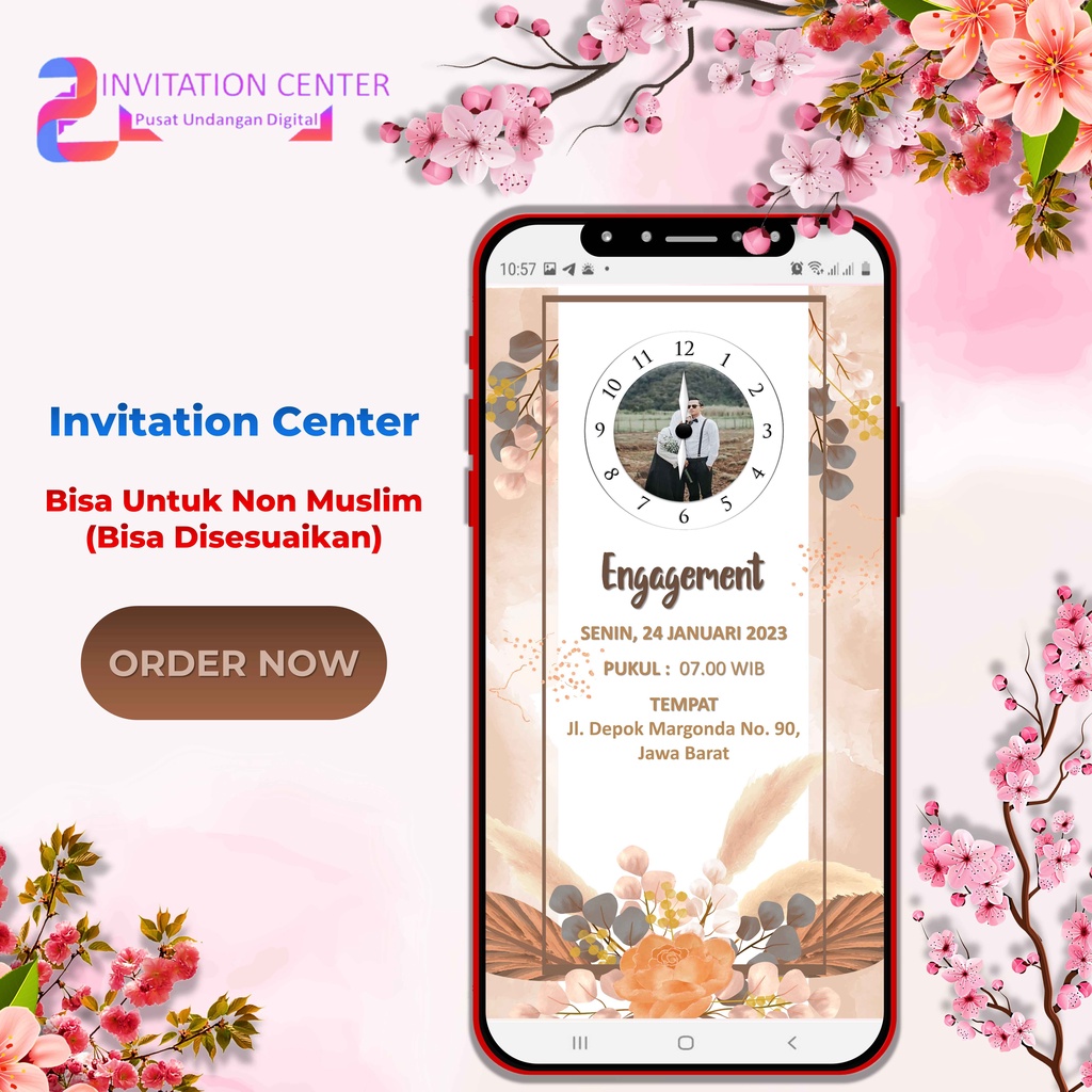 Jual Video Undangan Digital Lamaran / Pertunangan / Engagement ...