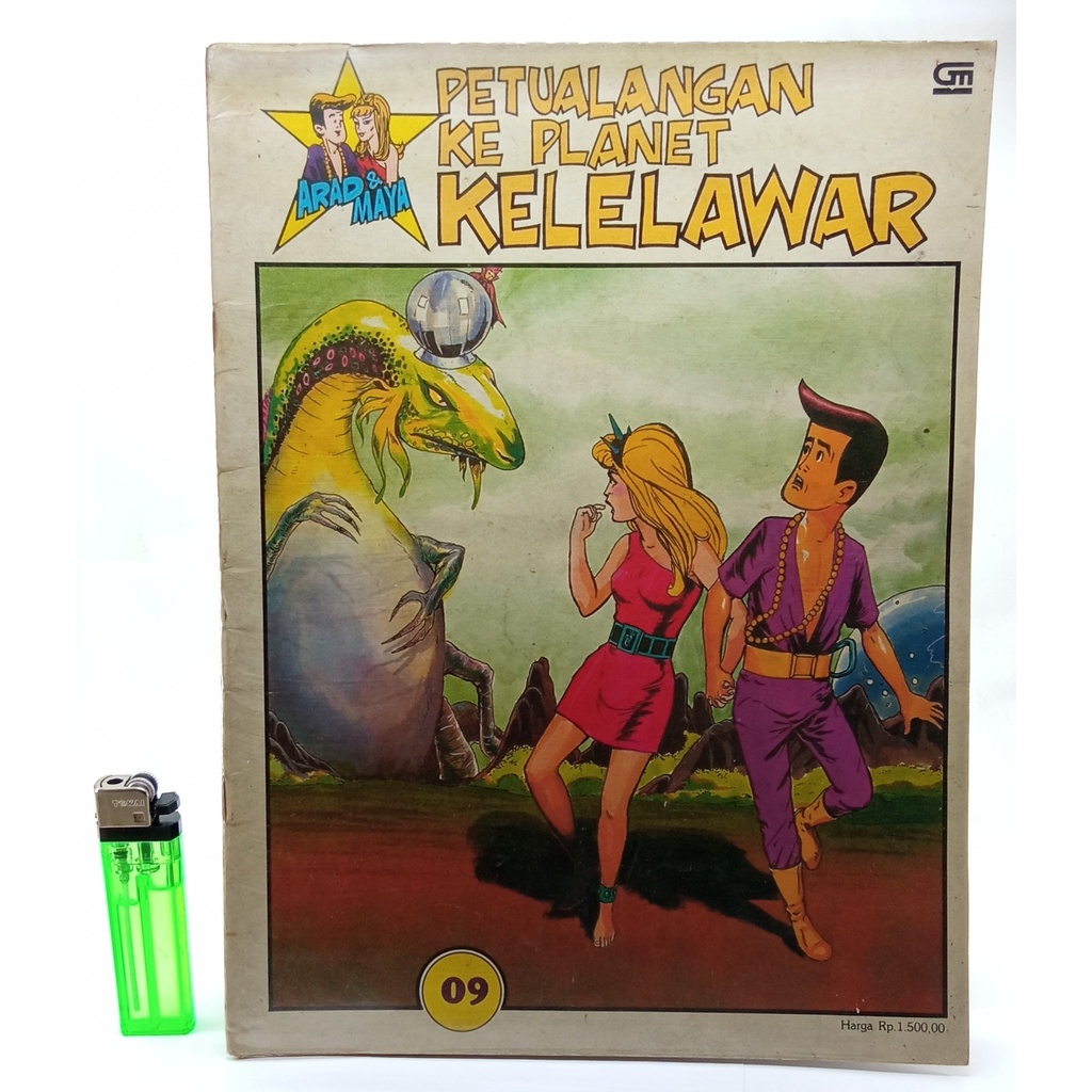 Jual Komik Arad dan Maya Petualangan Ke Planet Kelelawar 09 Terbitan ...
