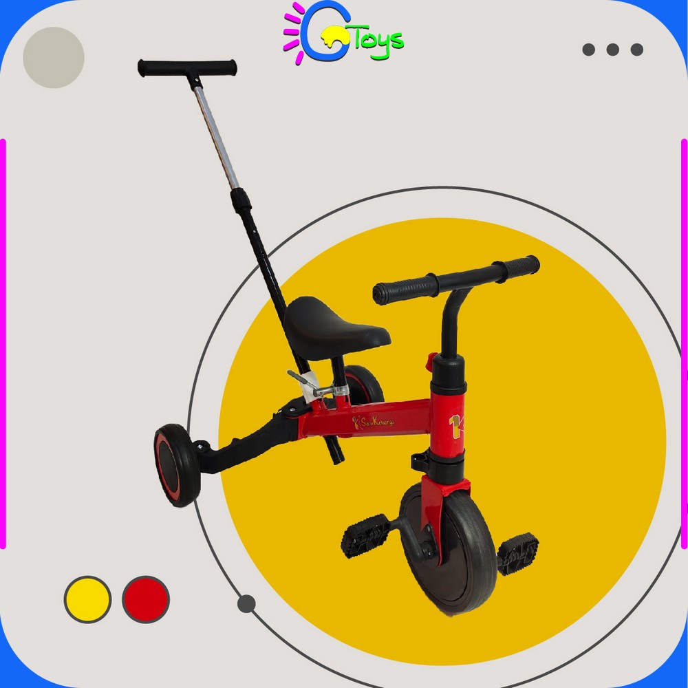 Jual CR-M97 Mainan Sepeda Anak 3 Roda 2in1 Sepeda Keseimbangan Anak ...
