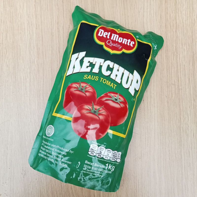 Jual Saos Saus Tomat Delmonte Refill 1kg | Shopee Indonesia