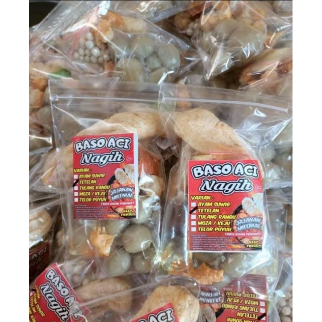 Jual Baso Aci Nagih komplit frozen | Shopee Indonesia