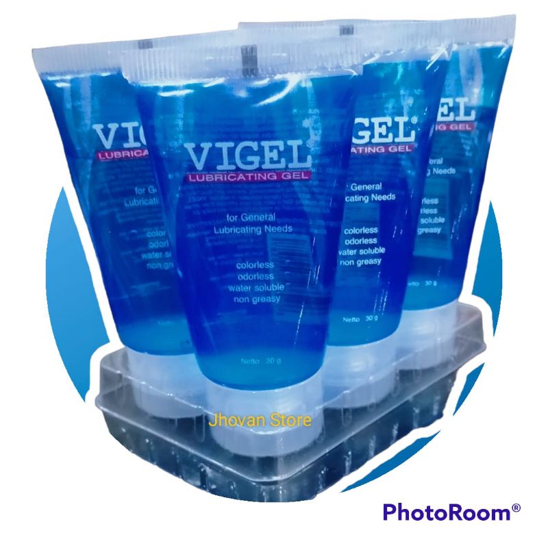Jual VIGEL lubricating Gel 30 gr ~ sebagai tambahan pelicin kondom ...