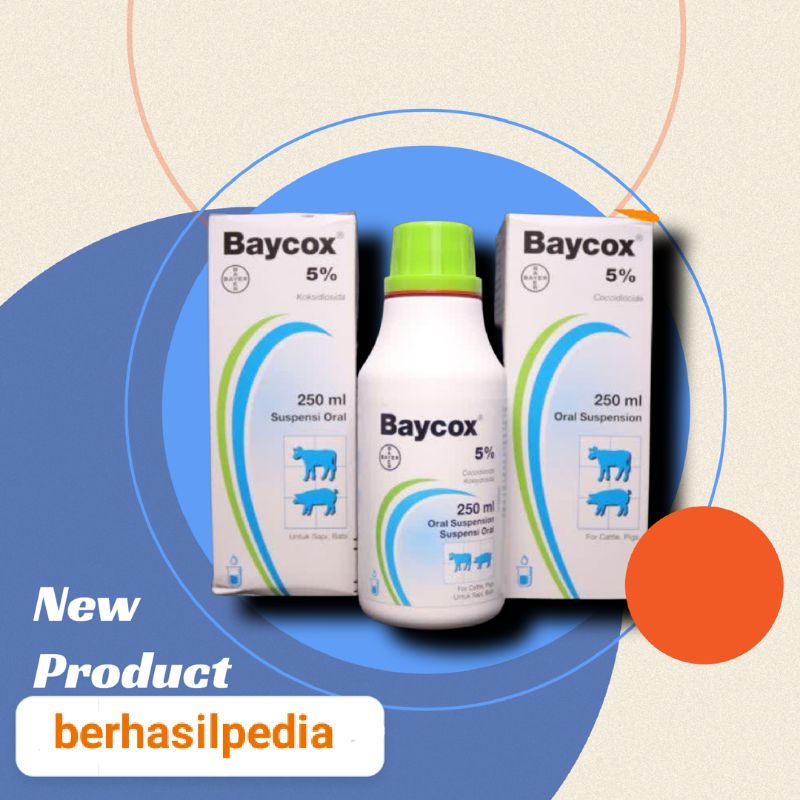 Jual BAYCOX 5% 250 ml | berhasilpedia | mengobati koksi,berak darah ...
