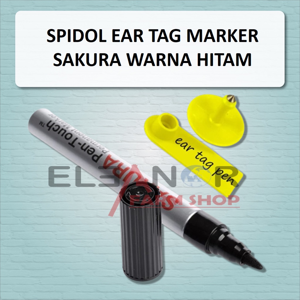 Jual Spidol Ear Tag Marker Eartag Nec Tag Pen Sakura Permanen Warna ...