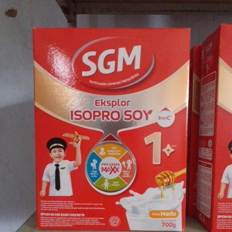 Jual SGM Soya Isopro Soy 1+ Rasa Madu 700gr | Shopee Indonesia