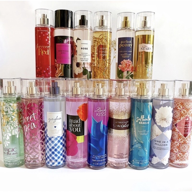 Jual Parfum Wanita Bath And Body Works Fragrance Mist Series 236ml