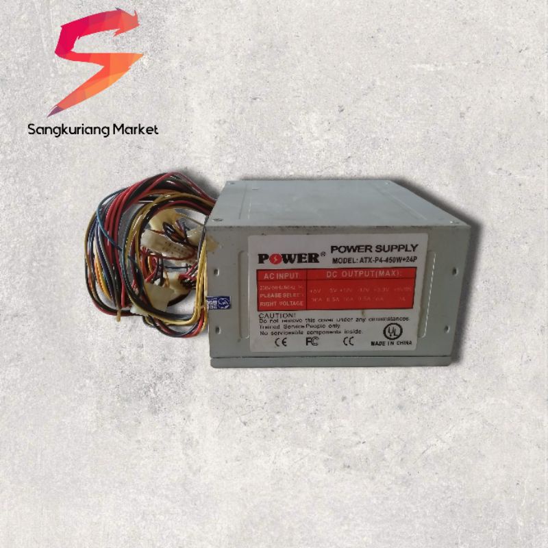 Jual Power Supply Model : Atx-p4-450w+24p | Shopee Indonesia