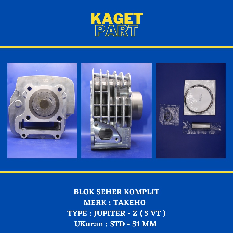 Jual BLOK SEHER MERK TAKEHO TIPE JUPITER -Z ( 5VT ) | Shopee Indonesia