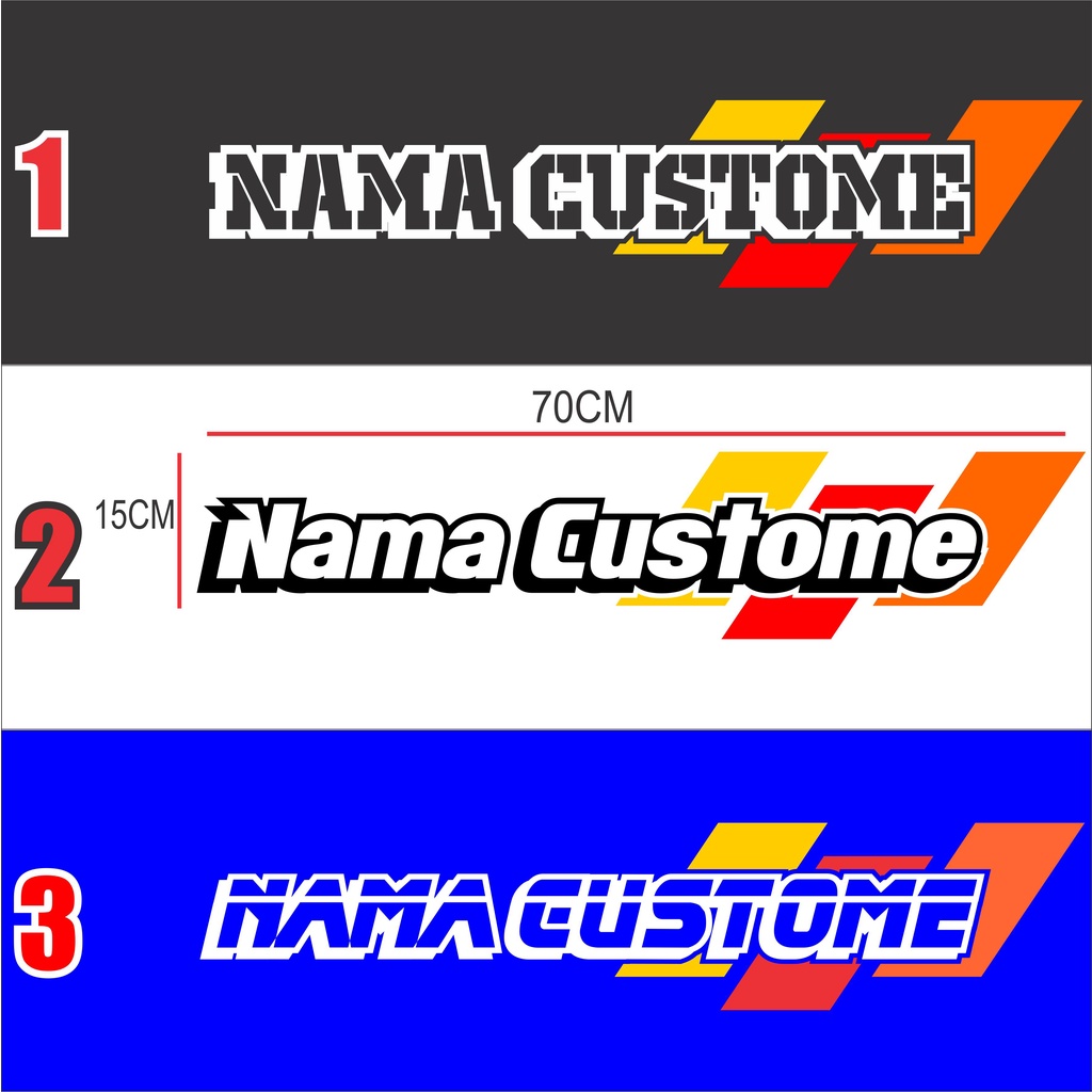 Jual CATING CUSTOME/SC 029/STIKER CUSTOM/CUSTOME NAMA/STICKER/CUTTING ... Jual CATING CUSTOME/SC 029/STIKER CUSTOM/CUSTOME NAMA/STICKER/CUTTING ...