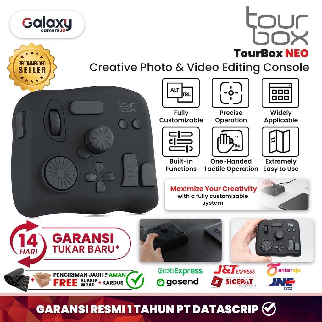 Jual TourBox NEO Creative Photo and Video Editing Console Garansi Resmi ...