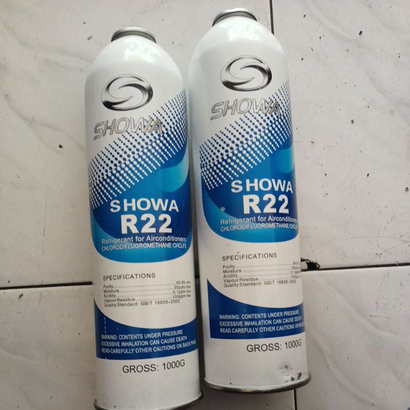 Jual Freon R22 showa kalengan 1Kg | Shopee Indonesia