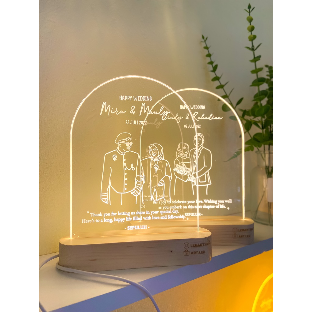 Jual LAMPU HIAS AKRILIK | CUSTOM FOTO DESIGN DECORATOVE ACRYLIC LAMP ...