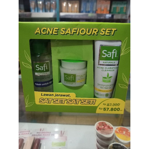 Jual Safi paket acne safiour set (free micellar water) | Shopee Indonesia