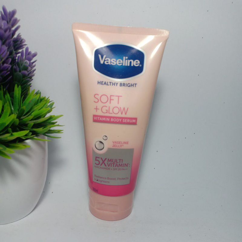Jual Vaseline Soft + Glow 180 ml | Shopee Indonesia