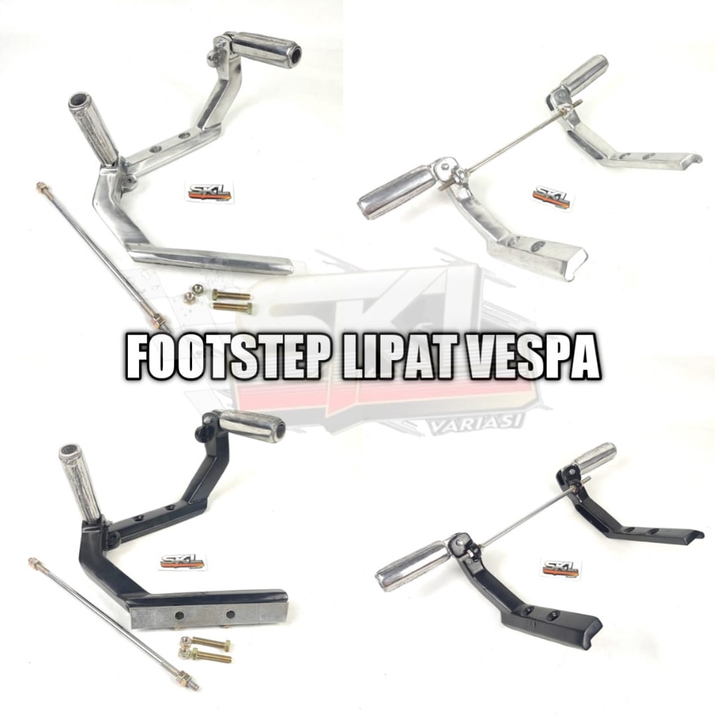 Jual Footstep Lipat Vespa Foot Vespa model lipat replika SIP Terbaik ...