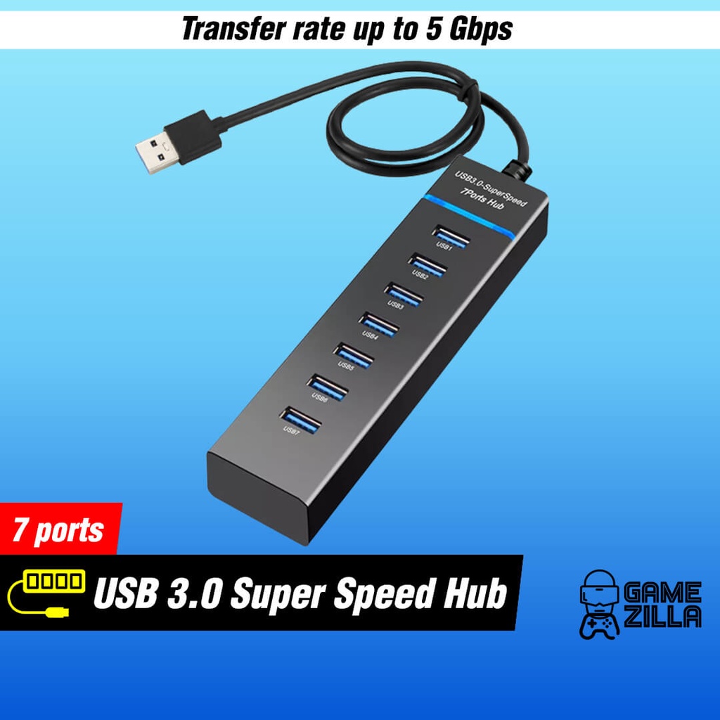 Jual Hub USB 3.0 High Speed 7 Port | Shopee Indonesia