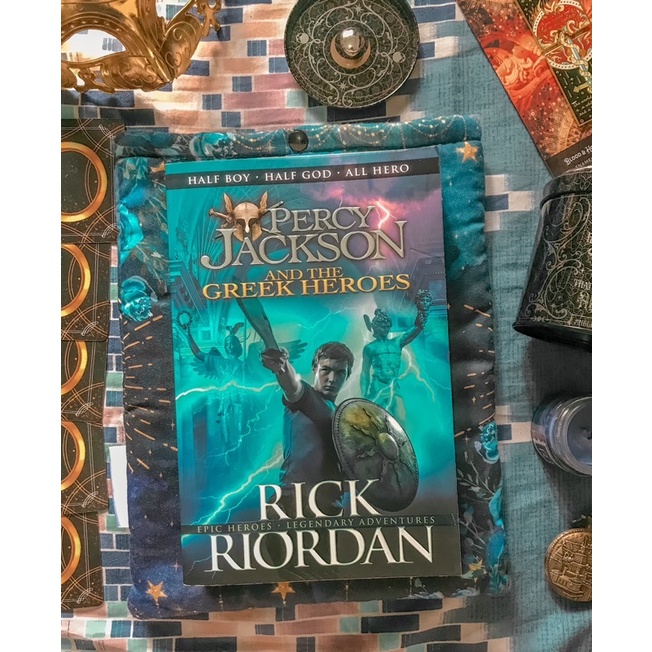 Jual Buku English ORIGINAL Percy Jackson and The Greek Heroes by Rick ...