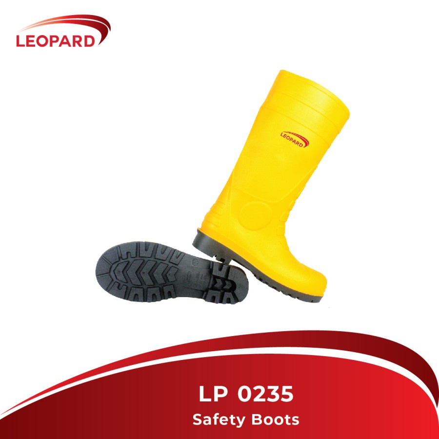 Jual Safety Boot/Boots LEOPARD 0235 (sepatu boots) | Shopee Indonesia