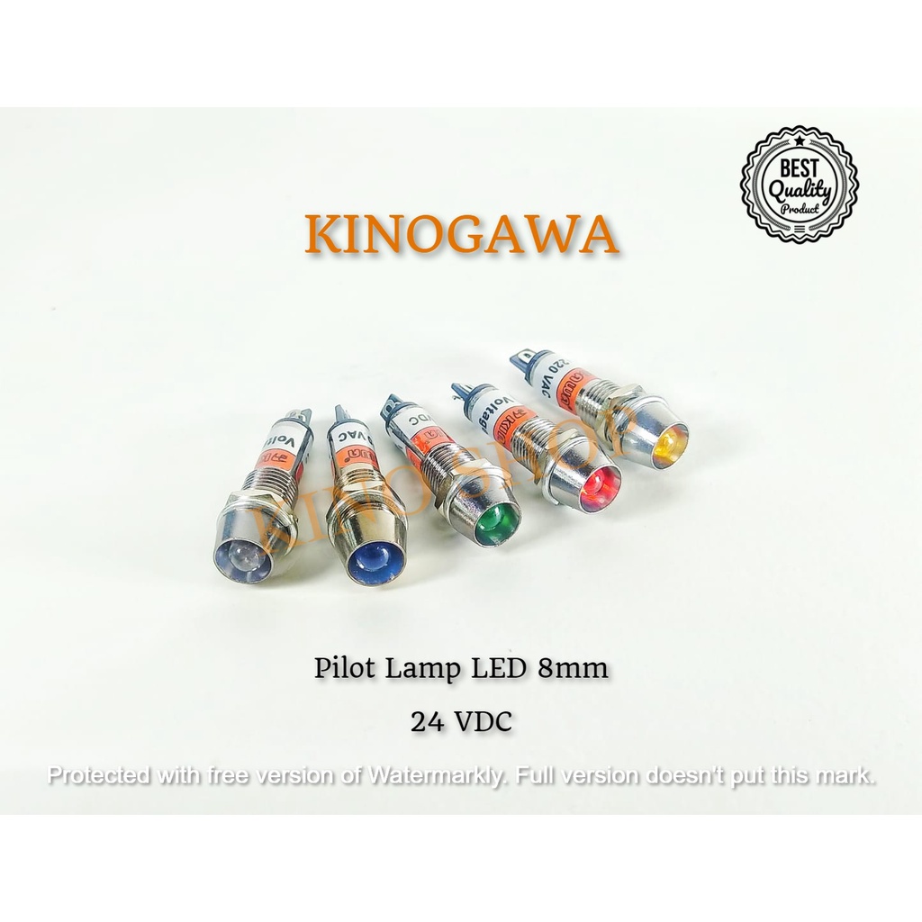 Jual Pilot Lamp mini 8mm LED 24 VDC | Shopee Indonesia
