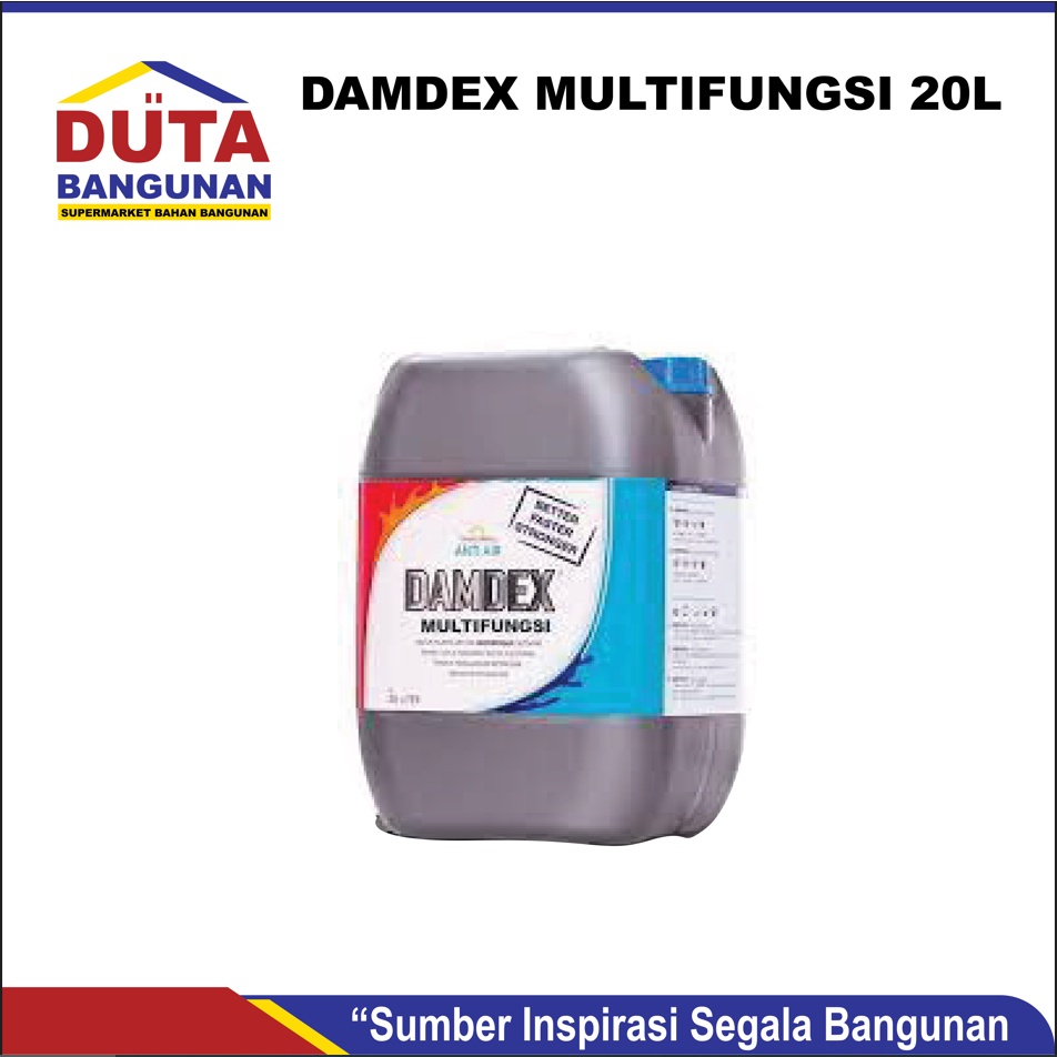 Jual Damdex 20 Liter multifungsi obat pengeras cor beton anti bocor ...