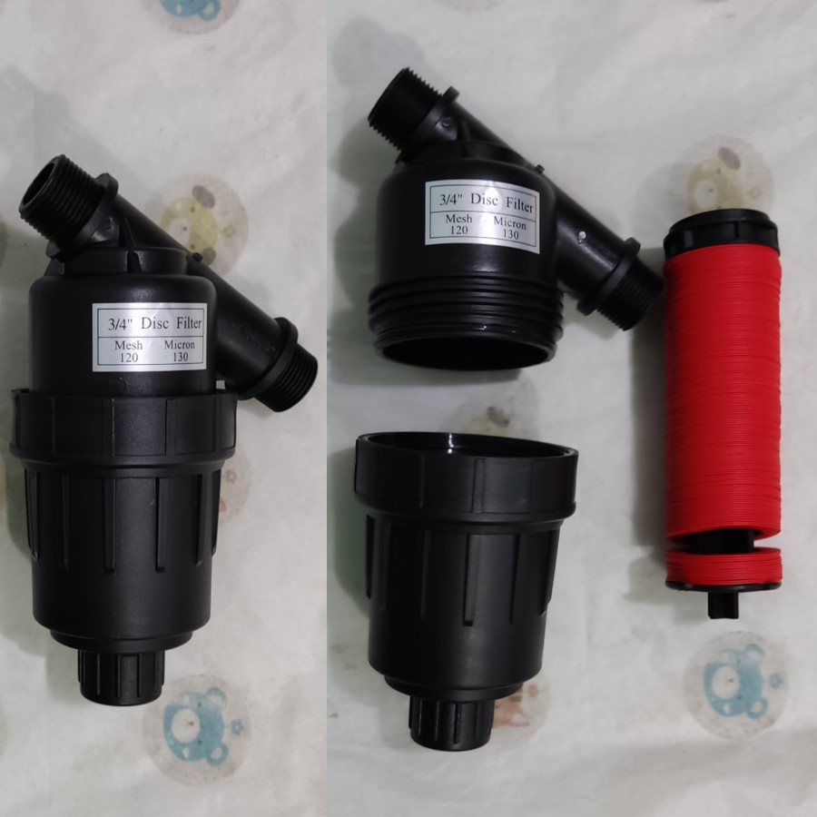 Jual Disk Filter 3/4" inch Disc Y-Filter Strainer utk Hidroponik ...