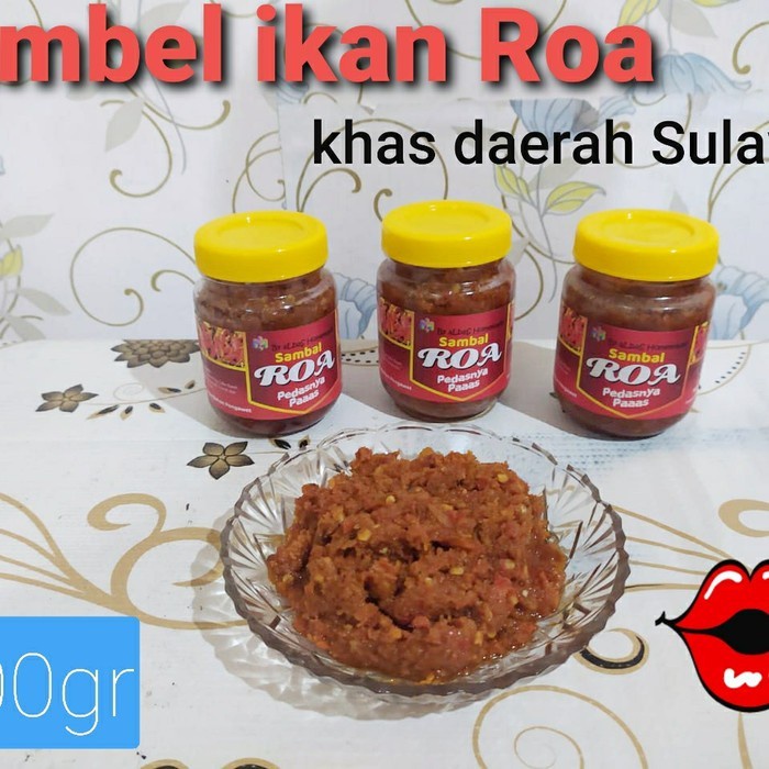 Jual Sambal Rowa Sambal Roa Khas Gorontalo ORIGINAL | Shopee Indonesia