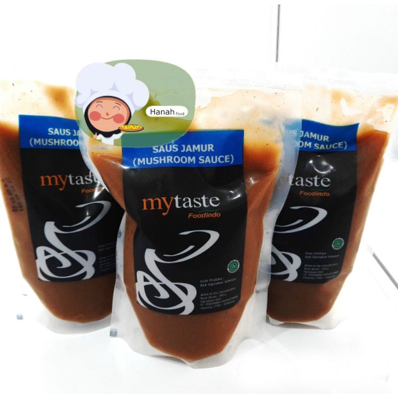 Jual saus jamur my taste mushroom sauce 500gram | Shopee Indonesia
