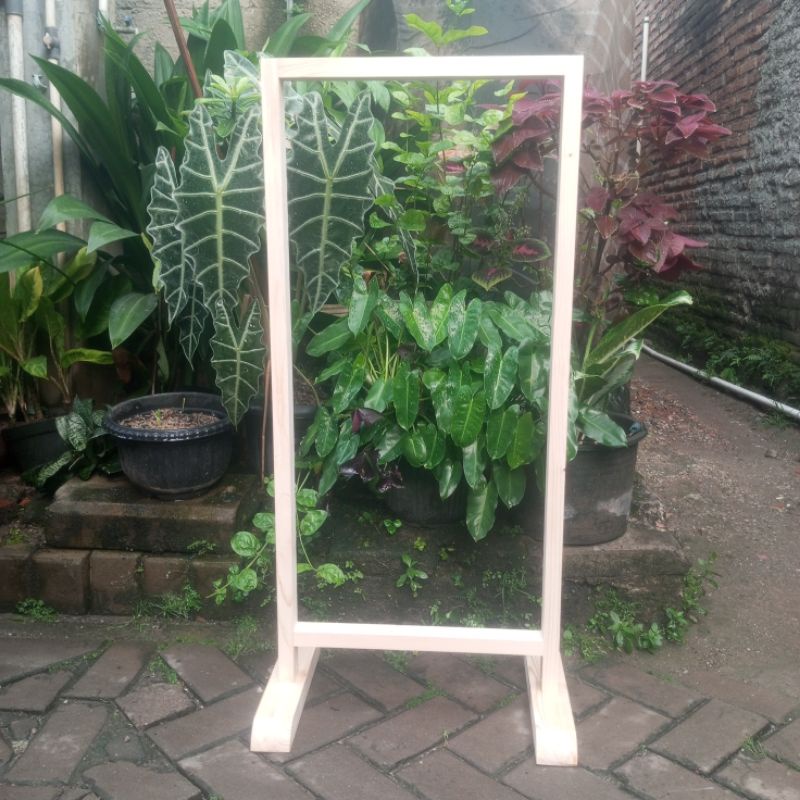 Jual rangka standing banner kayu 130x60cm | Shopee Indonesia