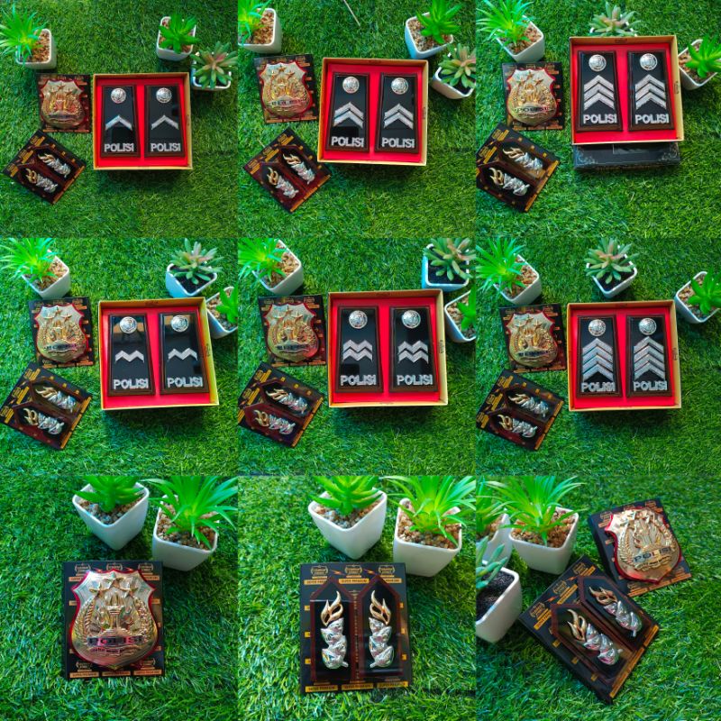 Jual Paket hemat pangkat pdh Polisi Bripda-Briptu-Brigadir-Bripka-Aipda ...