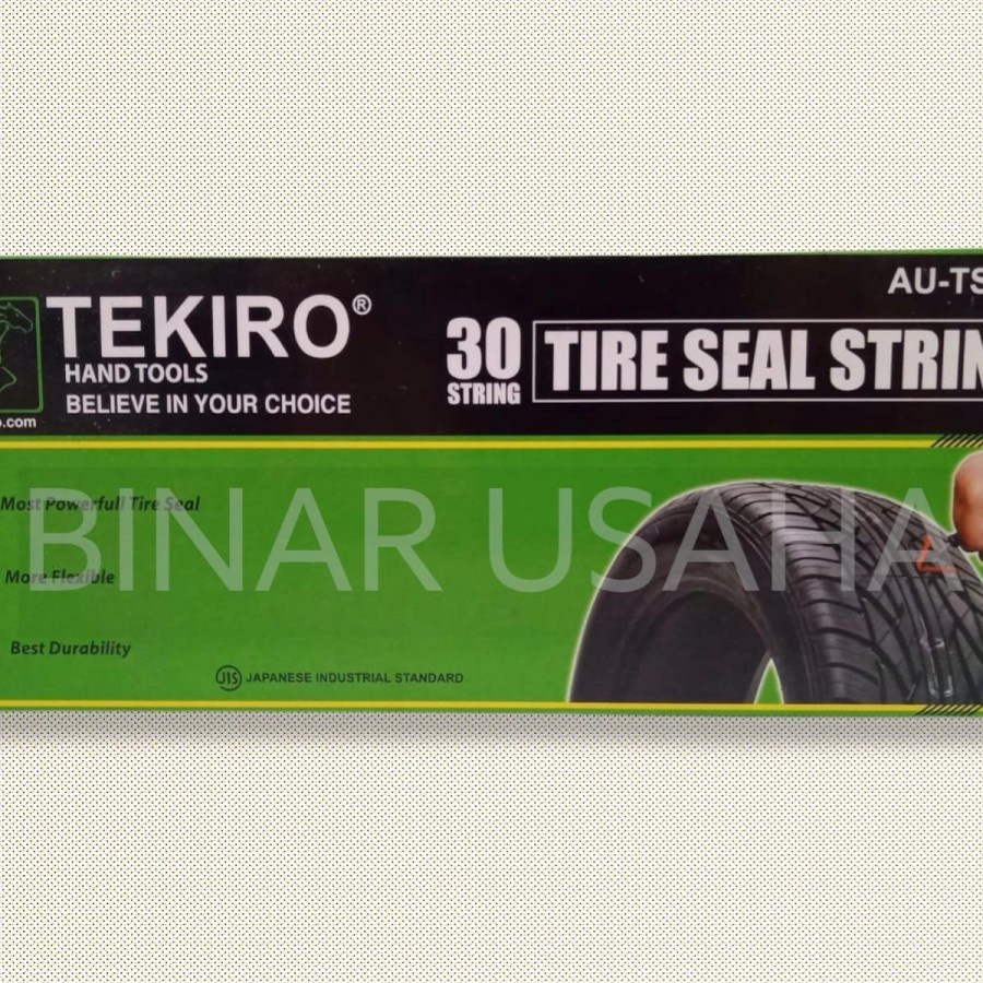 Jual Karet Tambal Ban Tubeless TEKIRO Cacing Tubles Tire Seal String ...