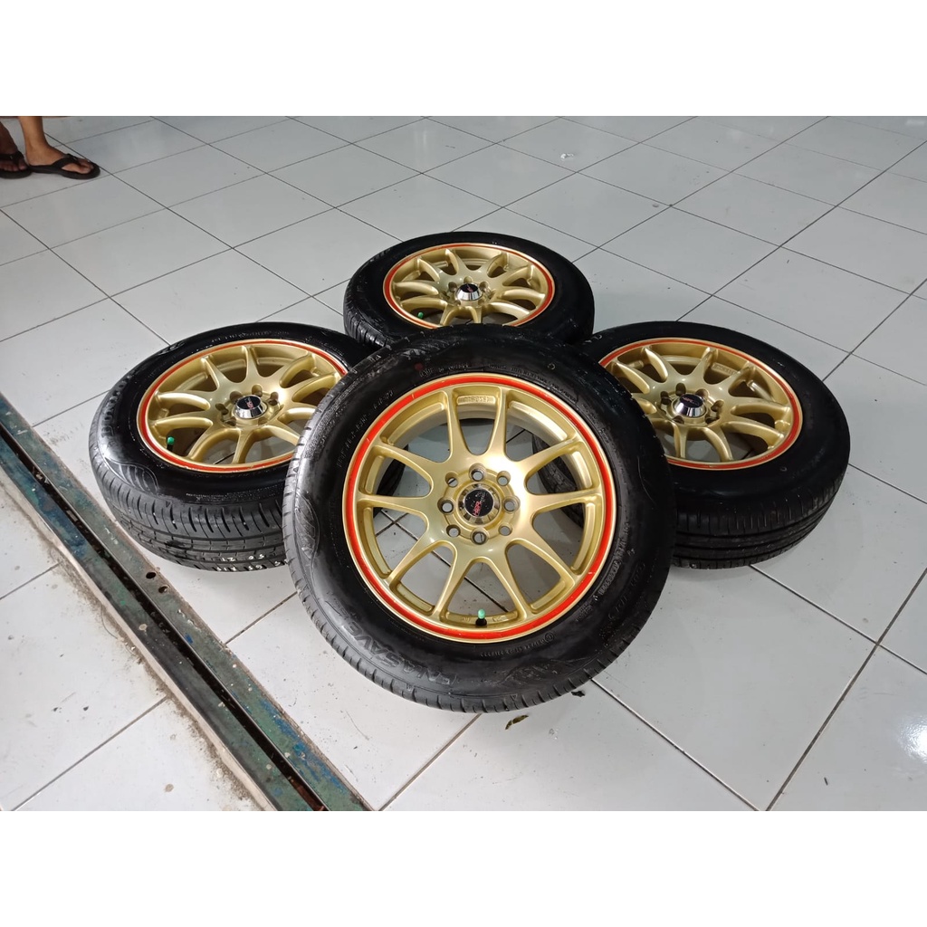 Jual Velg Mobil Second Racing JDM Work Kiwami Ring 15 Baut 4x100/114,3 ...