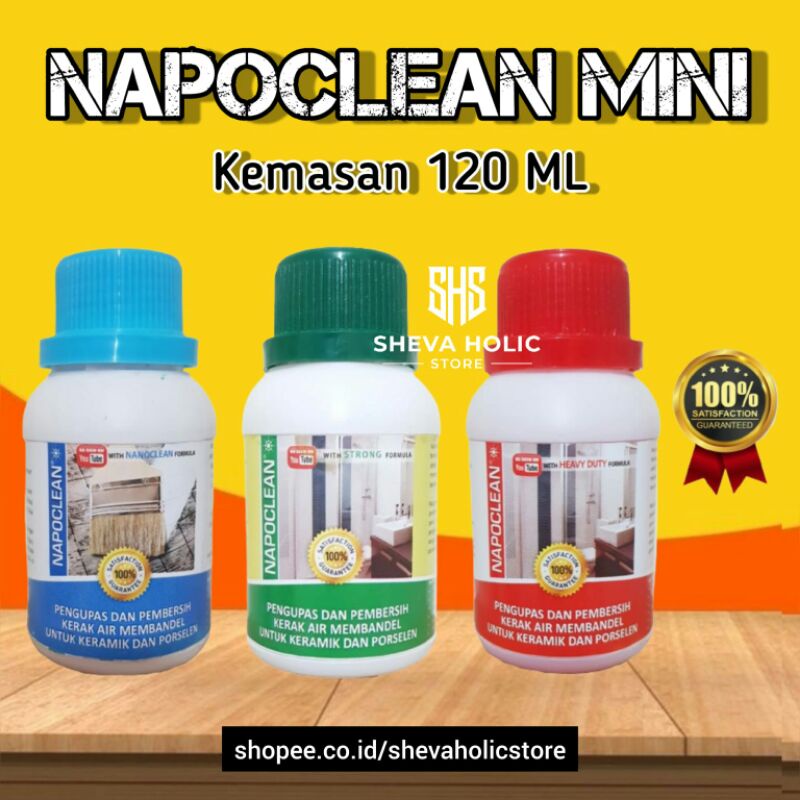 Jual Napoclean Mini 120ML Pembersih Keramik Kamar Mandi | Shopee Indonesia