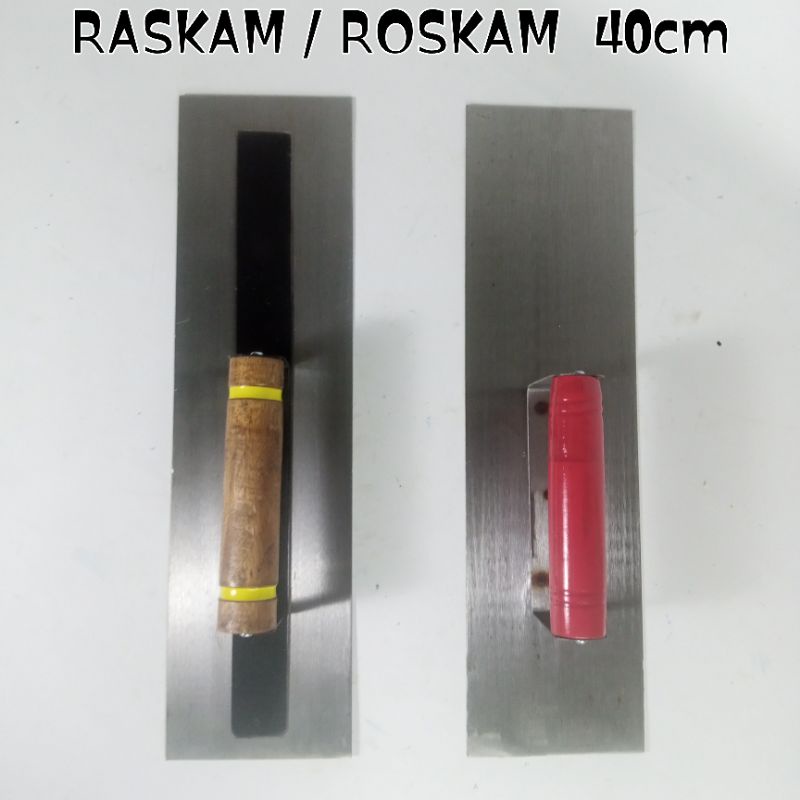 Jual RASKAM ROSKAM PERATA ACIAN TEMBOK BESI BAJA PUTIH PANJANG 40 CM ...