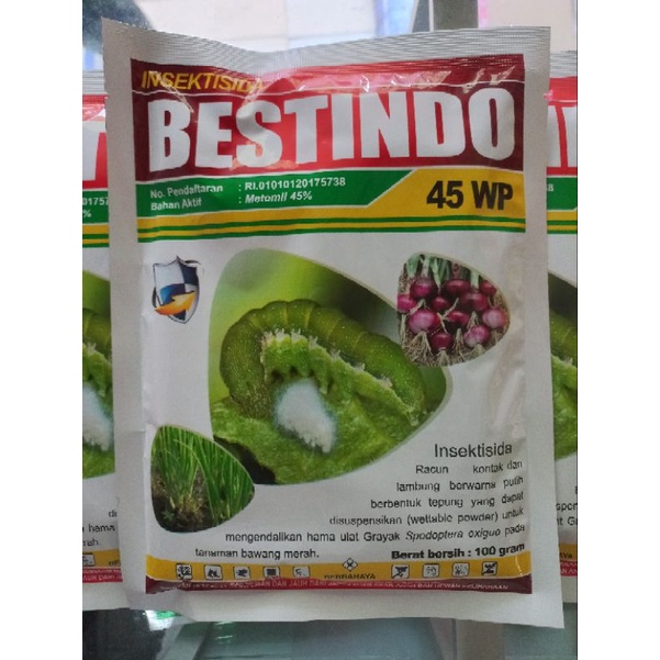Jual Insektisida BESTINDO 45WP 100Gram Metomil | Shopee Indonesia