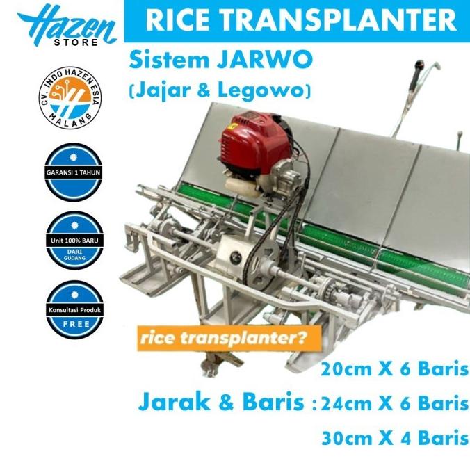 Jual Mesin Tanam Padi Tepat Guna Rice Transplanter Sistem Jarwo By ...