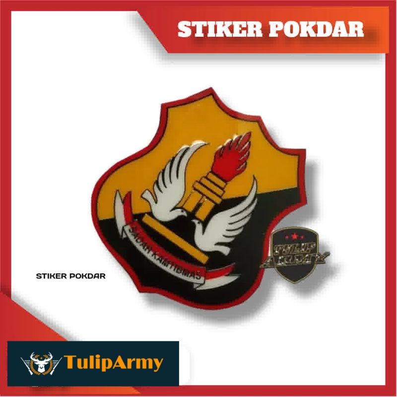 Jual Stiker Pokdar / Sadar Kamtibmas | Shopee Indonesia