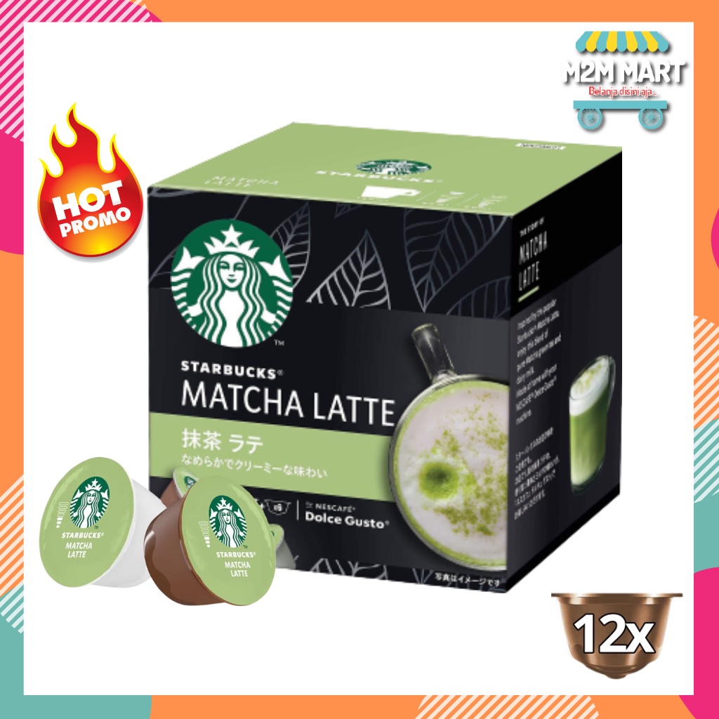 Jual Nescafe Dolce Gusto Starbucks Matcha Latte Capsule | Shopee Indonesia