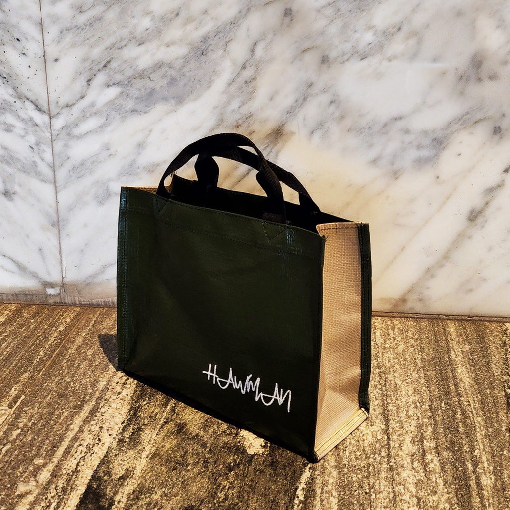 Jual Totebag Tas Fashion Handbag Hawman Super Mini Army Gold | Shopee ...