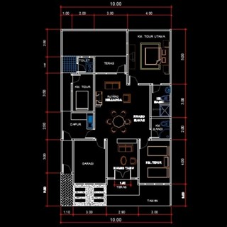 Jual GAMBAR DENAH EXISTING ( GAMBAR AUTOCAD ) | Shopee Indonesia