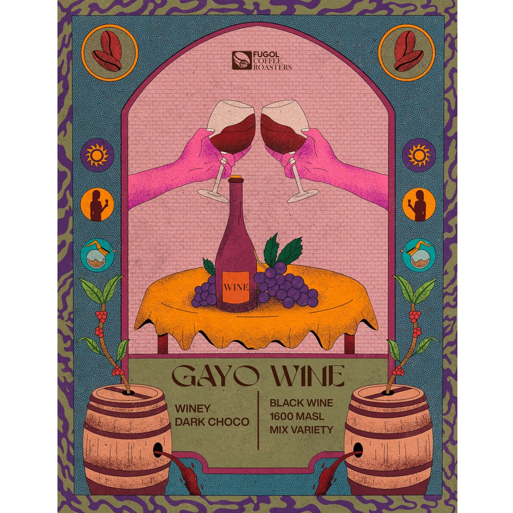 Jual Kopi Arabika GAYO WINE (100gr) Single Origin Specialty Coffee ...