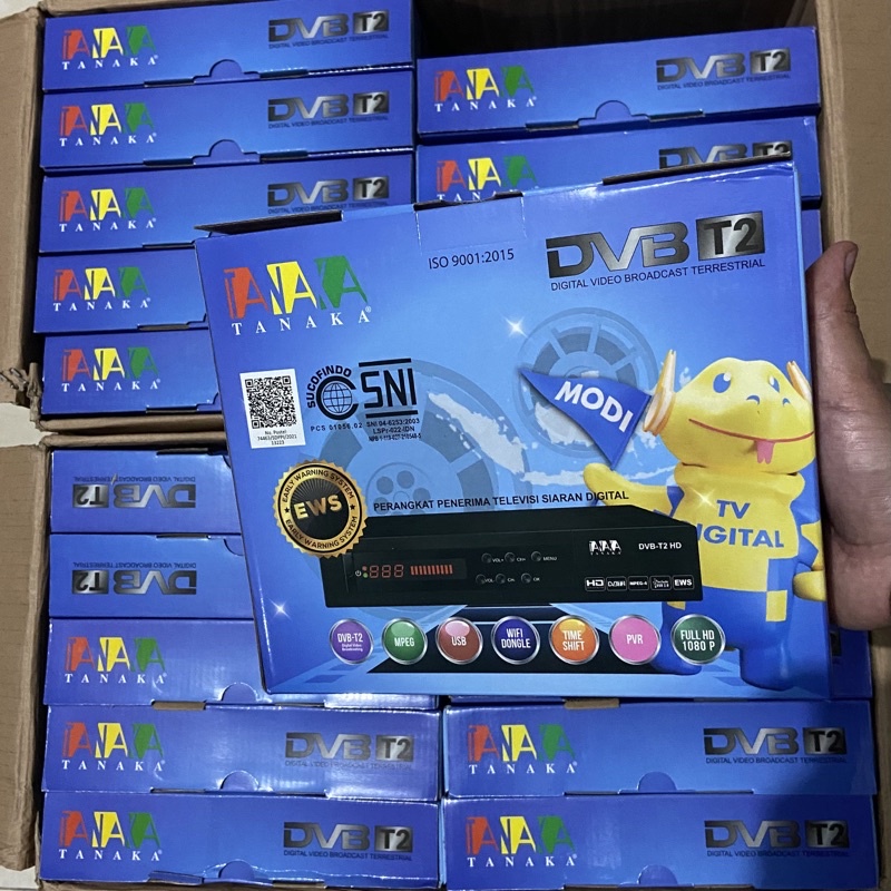 Jual SET TOP BOX STB TANAKA DVB T2 METAL, T2, T2 NEW, SNIPER, TV ...